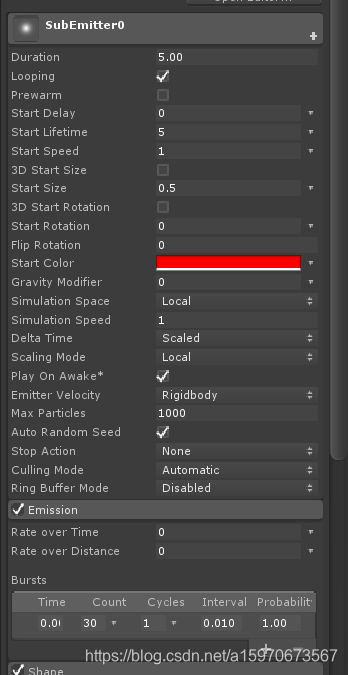 Unity粒子系统 5 X 基础(三) Frame Over Time Csdn博客
