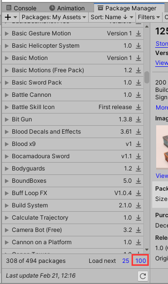 [Unity][AssetStore][PacakageManager]2020.1版本后的AssetStore如何下载资源并导入编辑器以及Error refreshing packages ...
