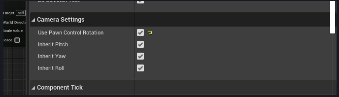 关于UE4第三人称控制器的一些个人见解_use pawn control rotation-CSDN博客