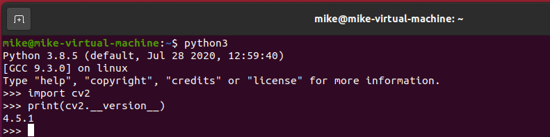 Ubuntu20.04+PyCharm+OpenCV(python)完整安装配置流程_ubuntu20.04 pycharm opencv-CSDN博客