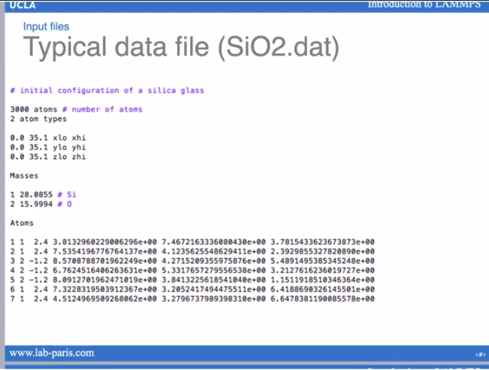 一个典型的Lammps输入文件的编写规则_lammps energy minimization-CSDN博客