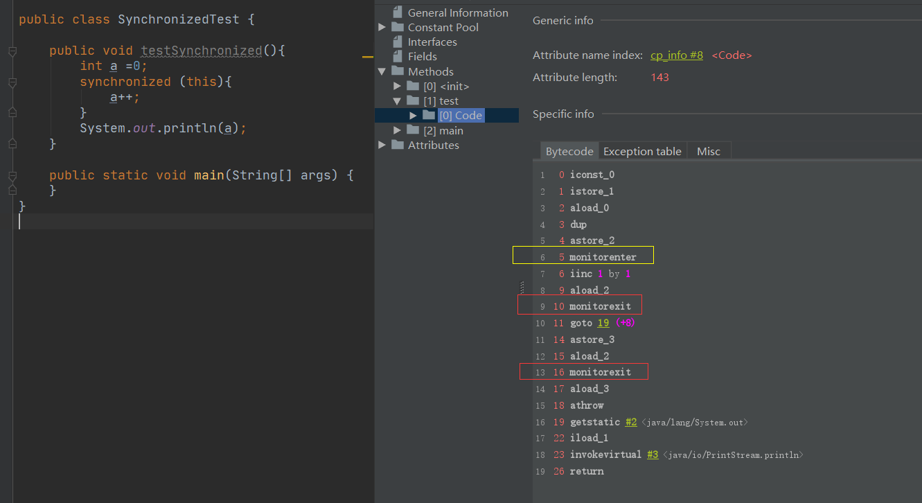 并发-synchronized学习笔记_jclasslib查看monitorenter-CSDN博客
