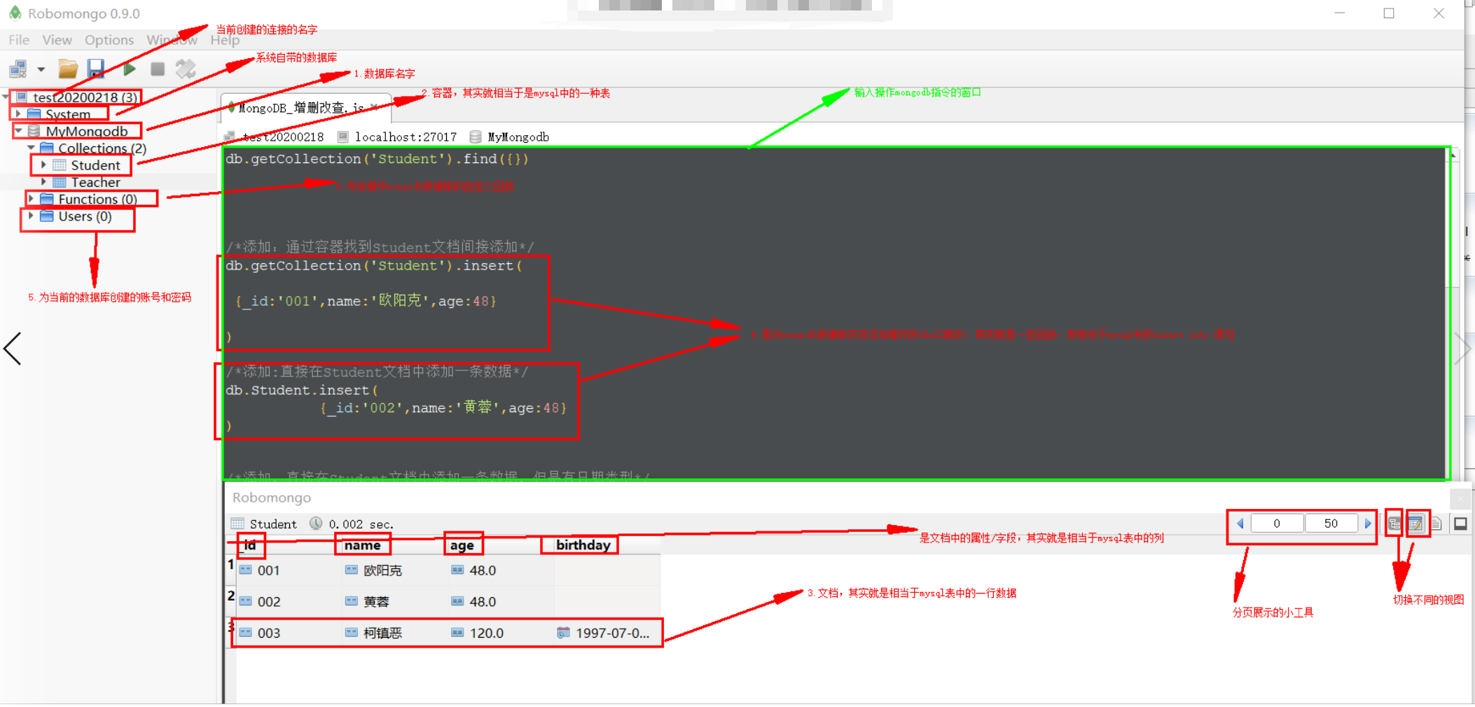 Mongodb的可视化工具 Robomongo 的操作使用-CSDN博客
