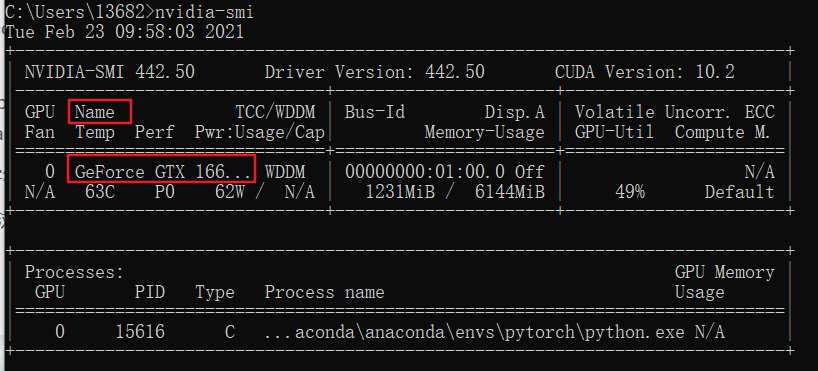 win10使用nvidia-smi查看GPU使用情况_win10 cmd查看显卡占用 没有nvmsi-CSDN博客