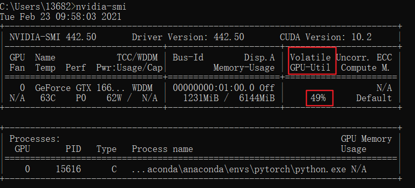 win10使用nvidia-smi查看GPU使用情况_win10 cmd查看显卡占用 没有nvmsi-CSDN博客