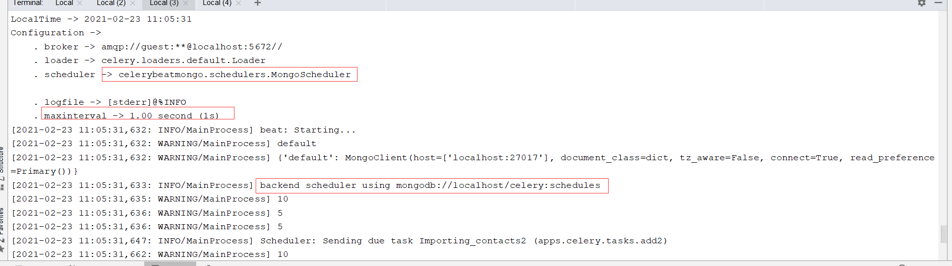 celery调度backend使用mongdb数据存储定时异步等信息_celery backend-CSDN博客