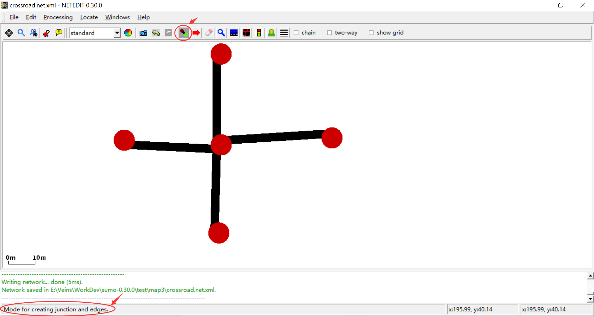 OMNeT++ & SUMO 学习记录（七）SUMO netedit 简单交通流仿真_netedit panosim sumo-CSDN博客