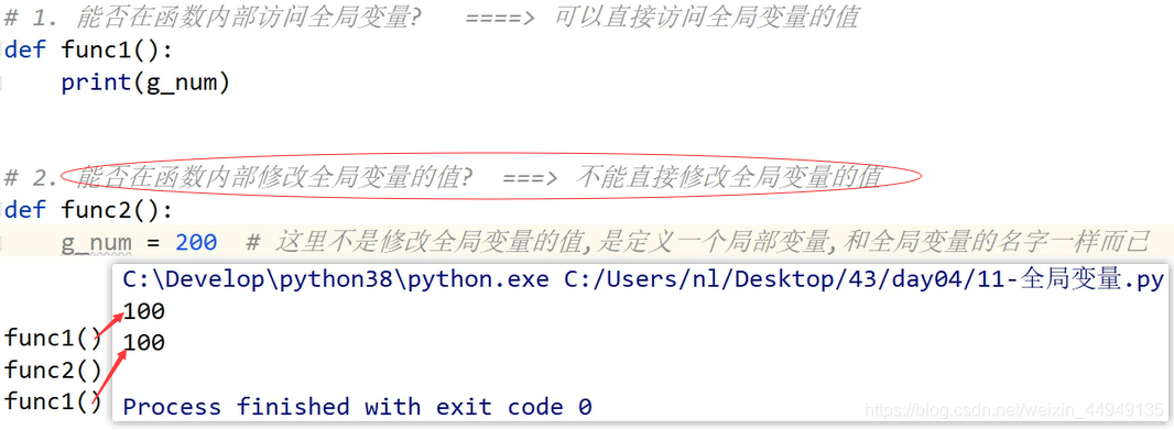 Python基础day04【函数(定义与调用、文档说明、传参函数、全局变量、返回值、嵌套调用)】 Csdn博客