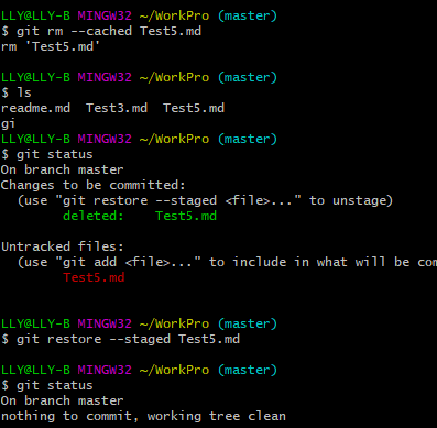 Git——撤销和删除操作【git restore / git rm 】_git rm git restore-CSDN博客