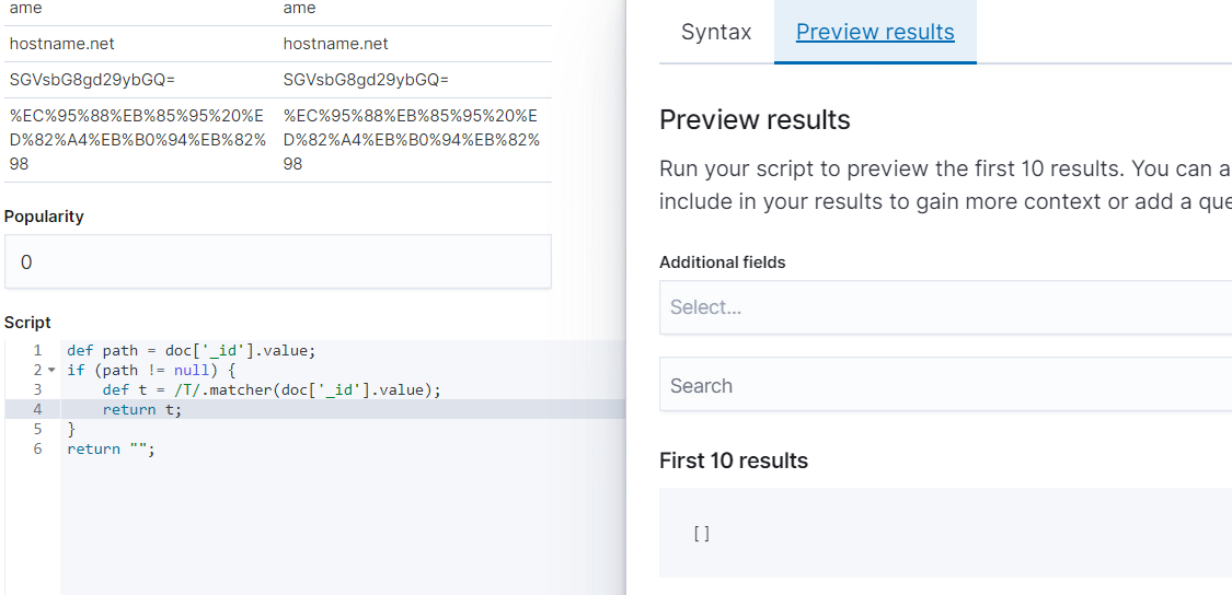 ELK入门（十六）——Kibana-Painless-Scripts-Fields，对索引字段提取处理，生成新的脚本化字段_elk 字段提取-CSDN博客