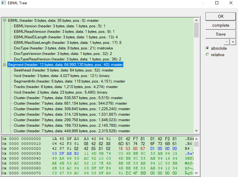 MKV 文件格式解析_mkv codec-CSDN博客