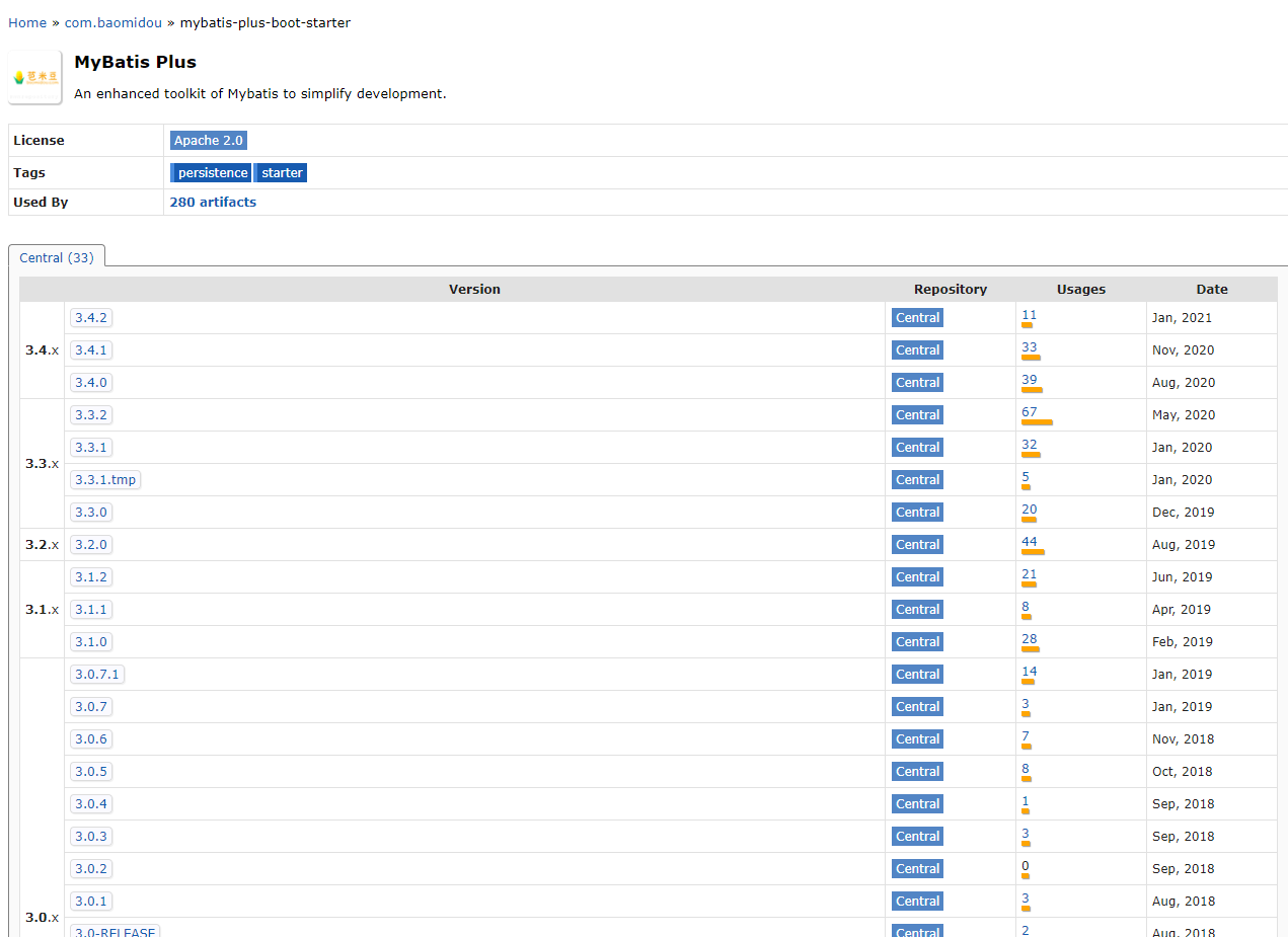 搭建spring boot+mybatis(plus)踩坑记录(二)：找不到方法getLanguageDriver_org.apache.ibatis.session ...