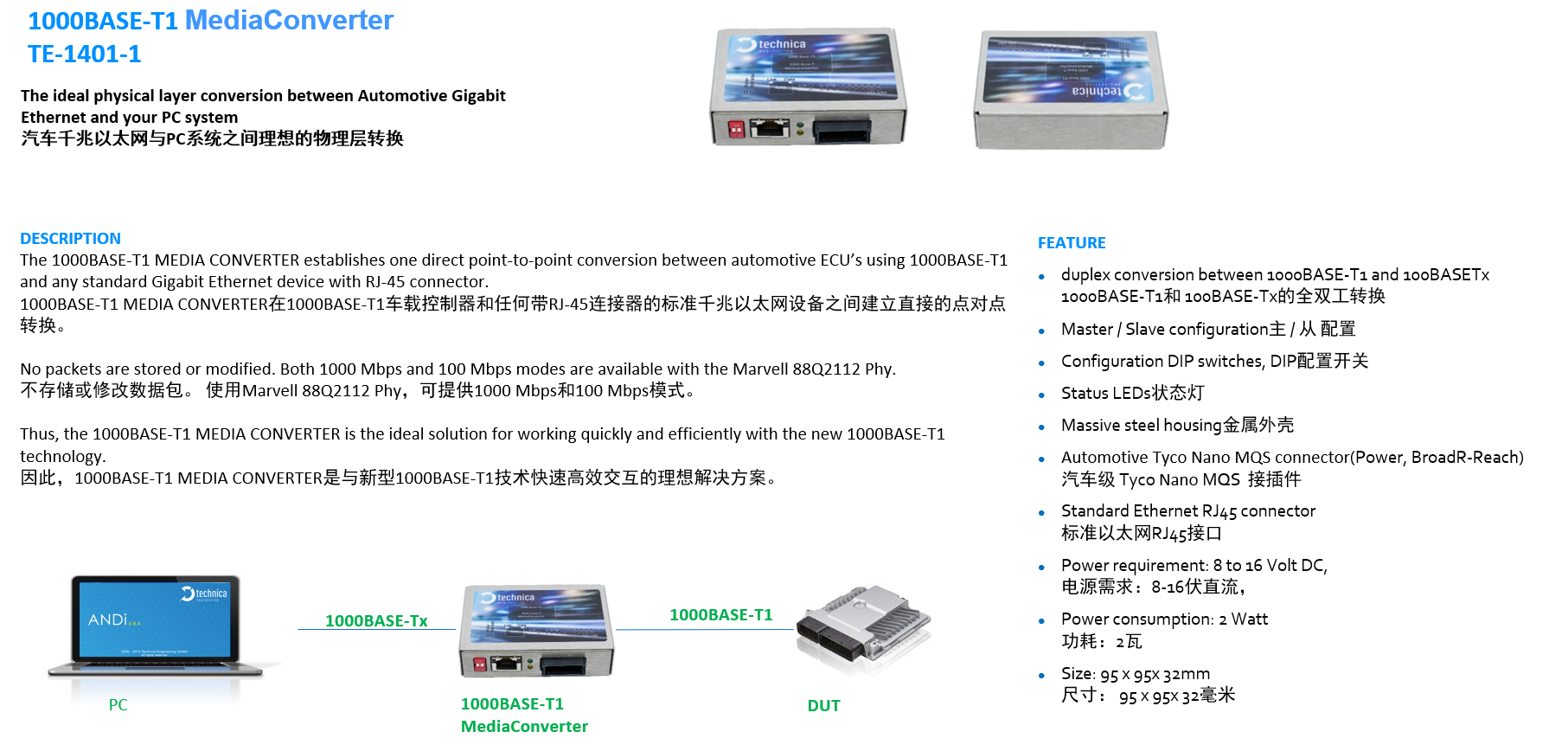 车载以太网1000Base-T1测试方案_1000mbase-t1连通性测试-CSDN博客