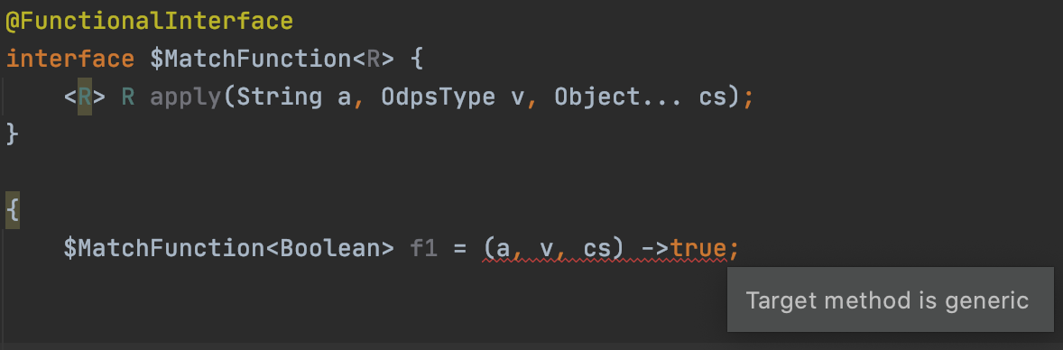 Java函数式编程FunctionalInterface报错：The target method is generic-CSDN博客