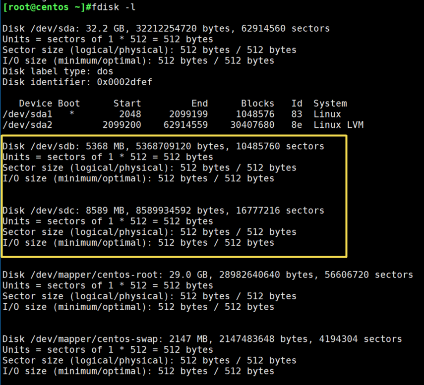 Linux中将两块新硬盘合并成一个，挂载到/data目录下_linux未分配空间合并-CSDN博客