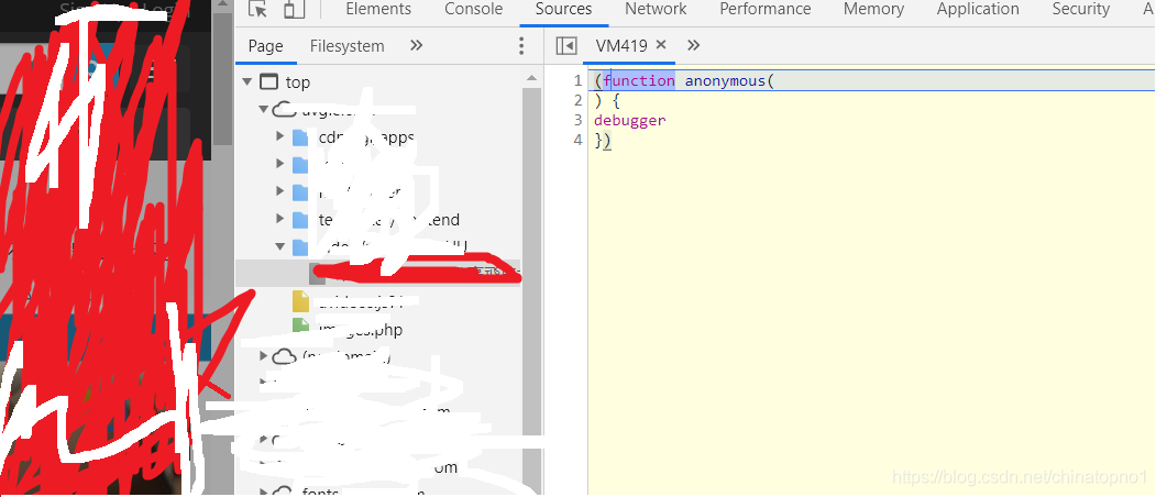 解决某网站无法调试的问题(function anonymous( ) { debugger })-CSDN博客