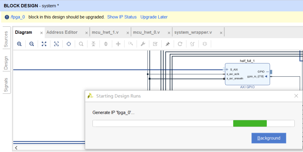 Xilinx Vivado定制subsystem IP核如何修改_runs 36-287-CSDN博客
