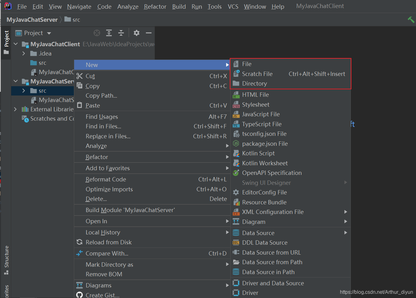 Intellij 新建文件没有 Java Class选项文件没有创建类选项 Csdn博客