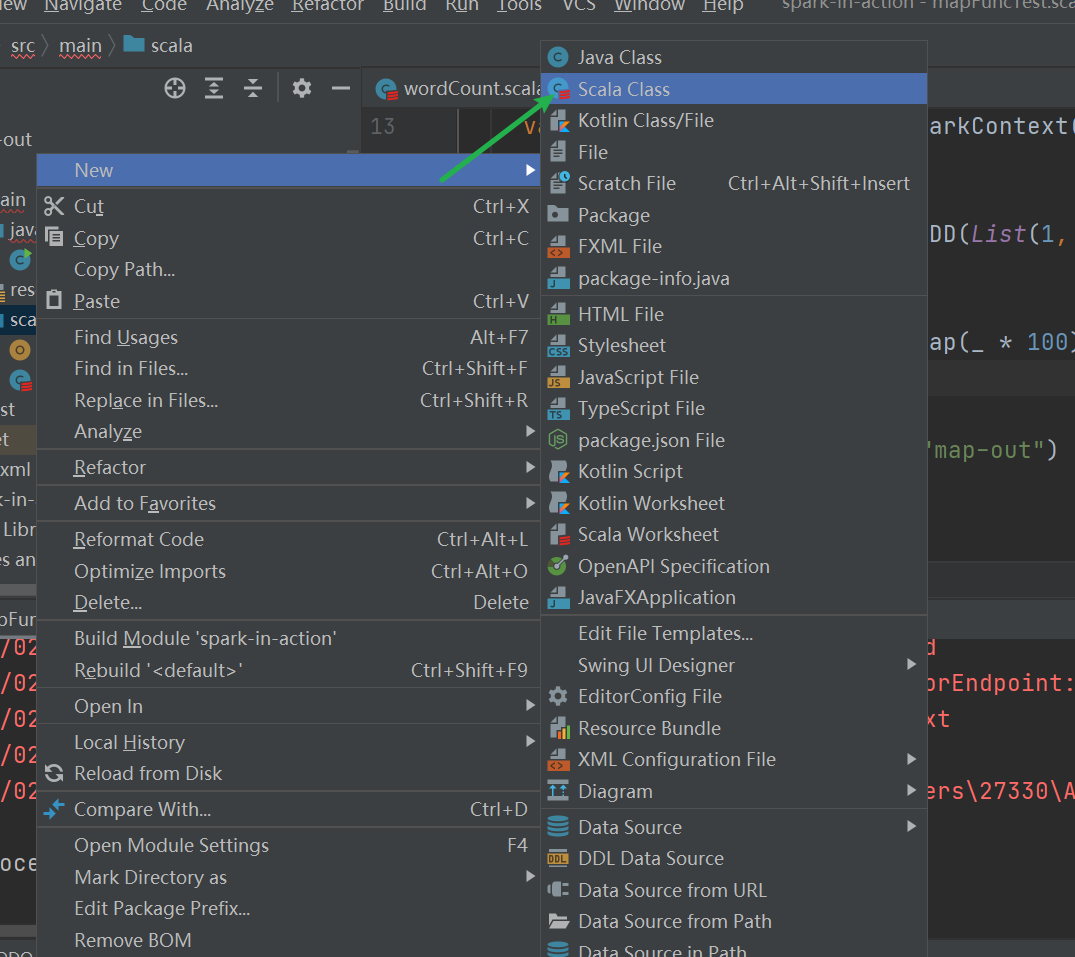 idea中编写Scala后 右键 没有run选项_idea运行scala没有run-CSDN博客