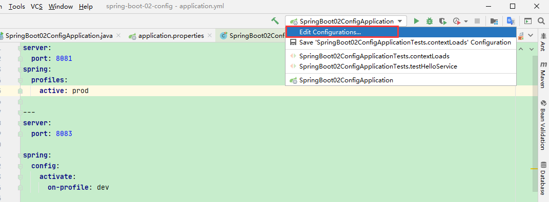 Springboot的配置【配置文件、加载顺序、配置原理】（超详细）springboot Configuration 和 Service 