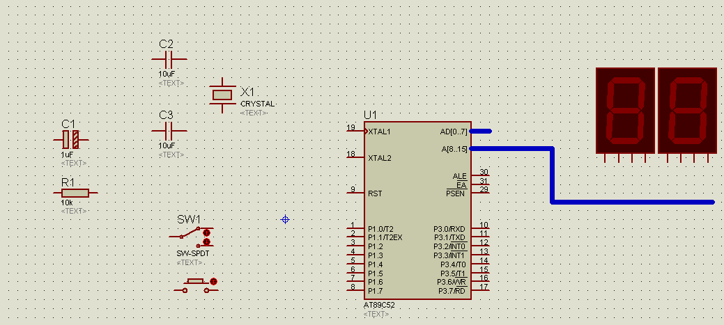 Proteus 7 Professional项目实践入门--HelloWorld_proteus7-CSDN博客