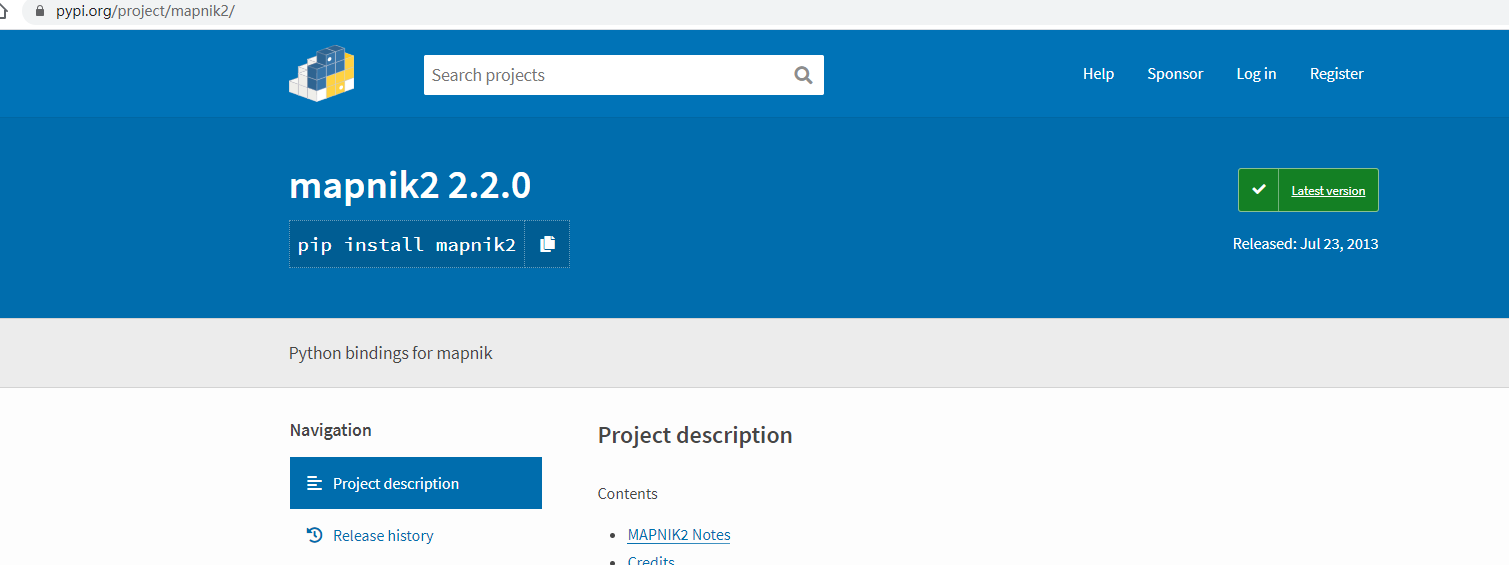 Mapnik简介与安装-CSDN博客