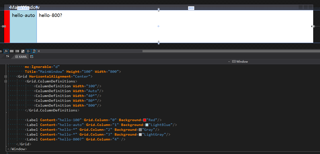 [WPF学习笔记] - Height/Width中“Auto”与“*”的区别_wpf width *-CSDN博客