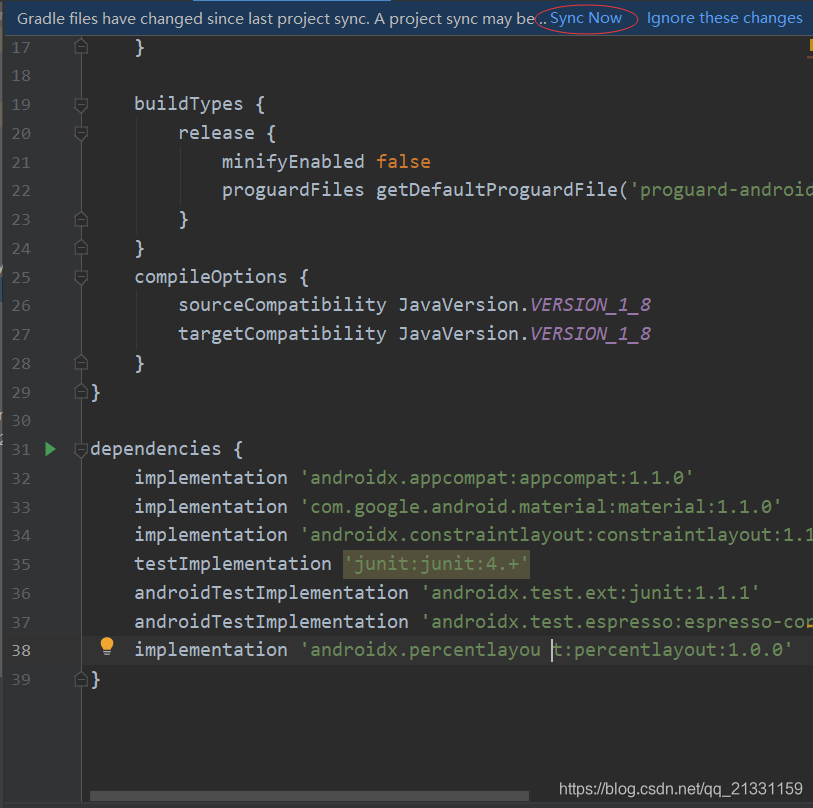 无法导入‘com Android Support Percent‘ 百分比布局依赖库 的解决方法 Com Android Support