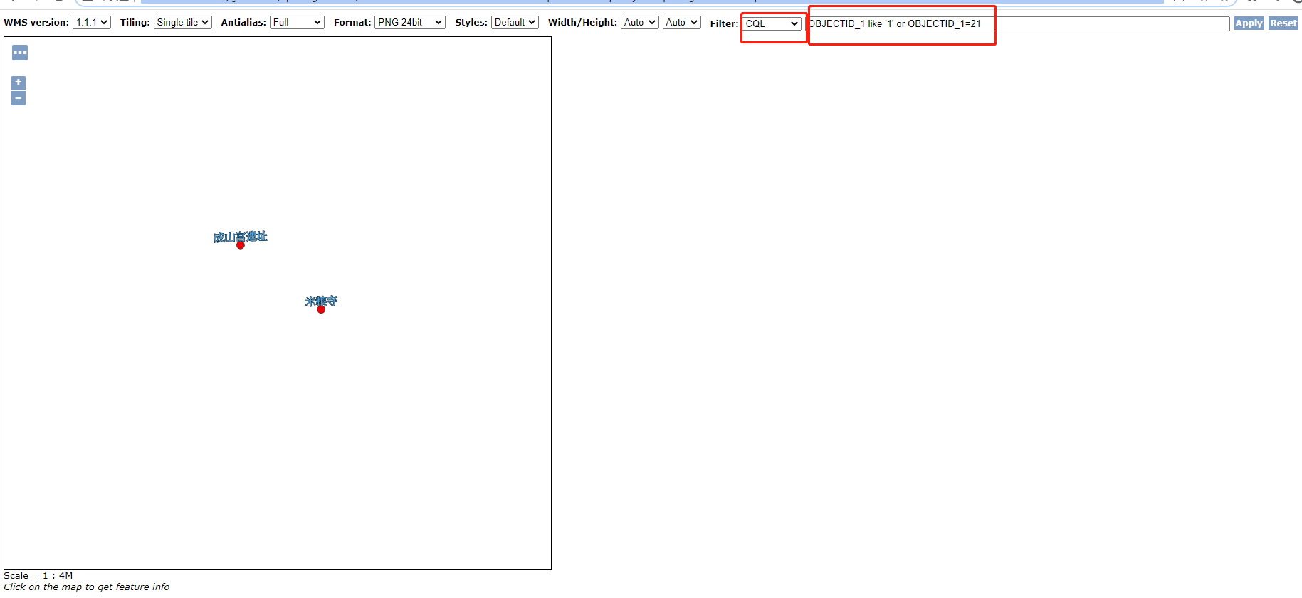 geoserver wfs 多条件属性查询_geoserver 查询cql多个条件-CSDN博客