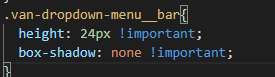 【vant】van-dropdown-menu__bar样式打包之后错乱的问题_vant4打包后样式错乱-CSDN博客