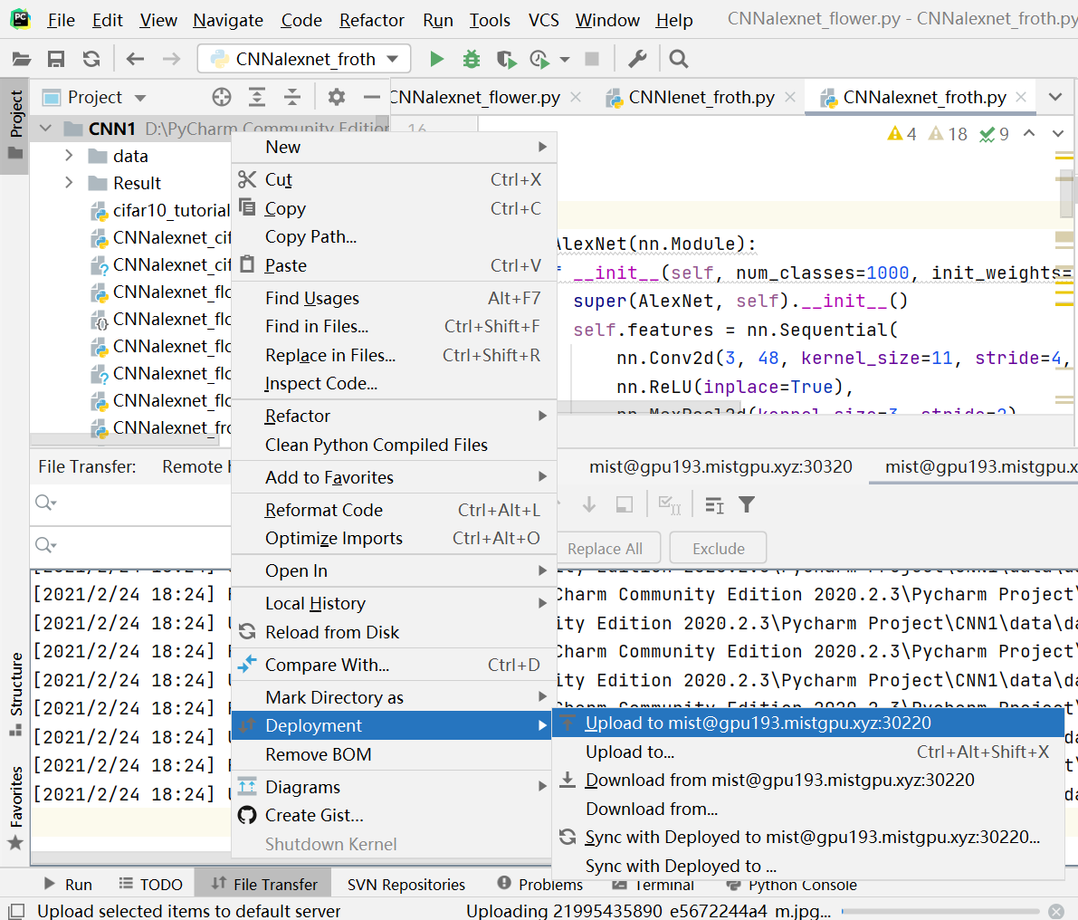 Pychram连接MistGPU远程服务器(完整，新手，亲测有效)_怎么用mistgpu运行python代码-CSDN博客