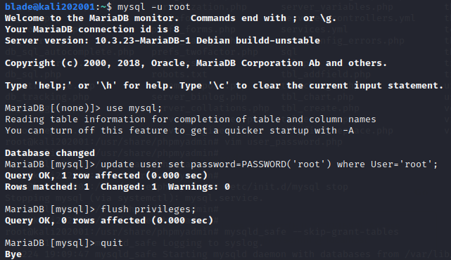 第1配：kali配置apache+mysql+phpmyadmin_kali apache安全配置-CSDN博客