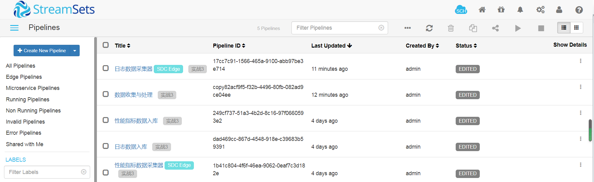 StreamSets实战之路（十五）-实战篇- 数据采集与处理-CSDN博客