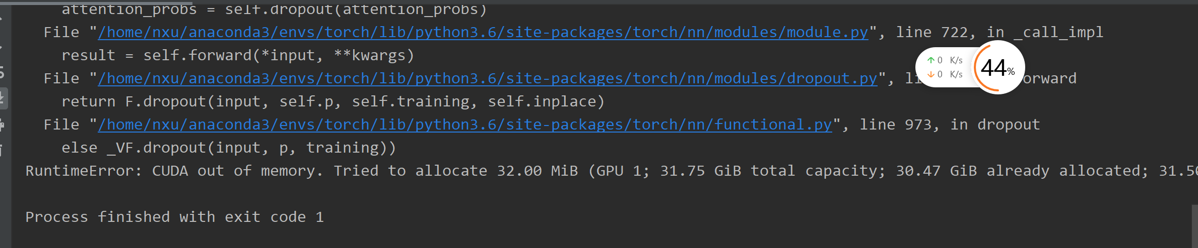 Runtimeerror Cuda Out Of Memory Tried To Allocate 32 00 Mib Gpu Torch Cuda Outofmemoryerror