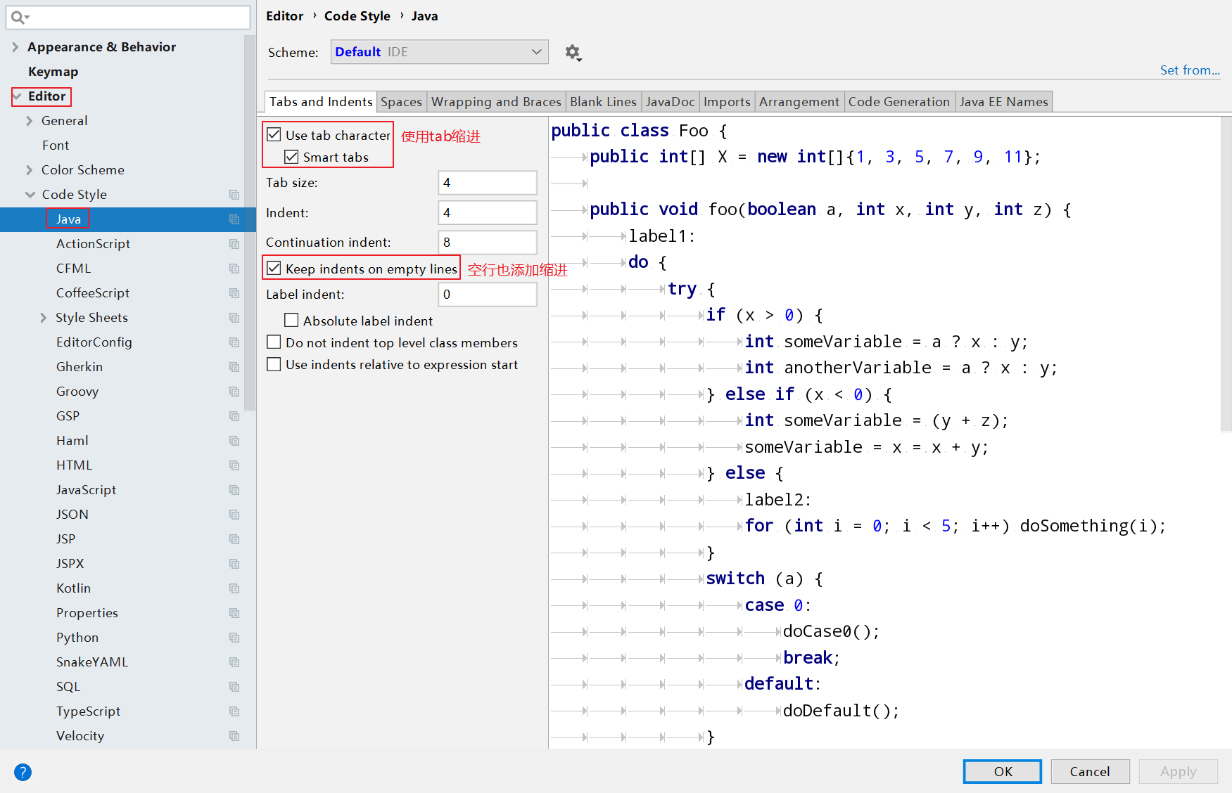 IDEA修改代码的缩进格式_idea vue3 缩进-CSDN博客