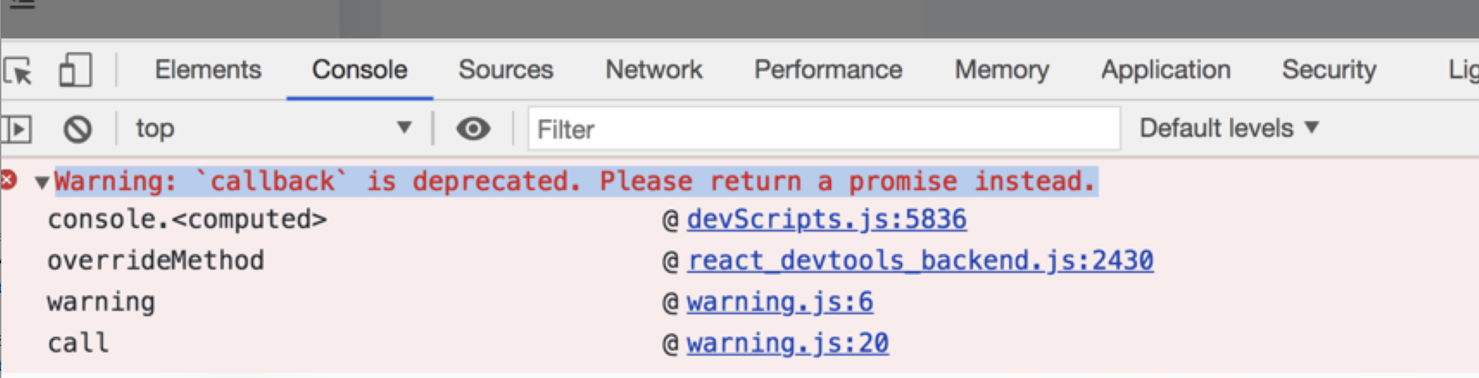 Ant Design Pro Formitem Validator报警告 `callback` Is Deprecated Please Return A Promise Instead 