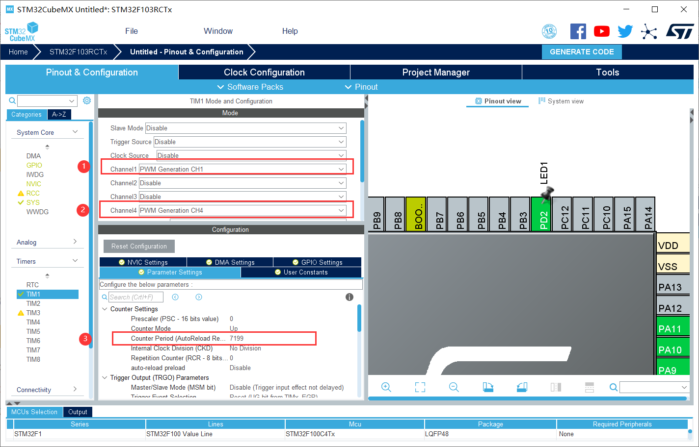 【STM32】Hal库学习——PWM驱动电机_stm32 hal库驱动-CSDN博客