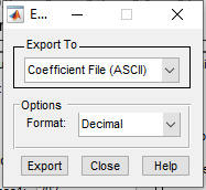fdatool导出的SOS系数转化_matlab sos矩阵 怎么使用-CSDN博客