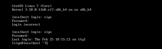 CentOS7安装问题一览：localhost login总是incorrect问题+图形界面问题+命令行界面与图形界面转化问题_centoslocalhost login-CSDN博客