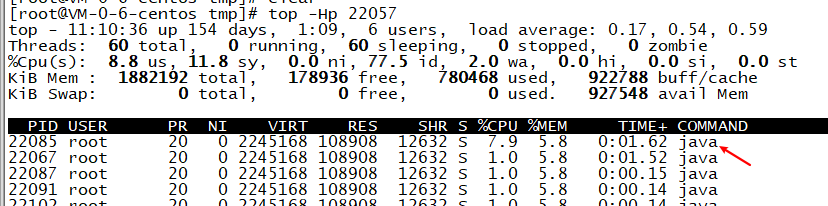 jstack命令执行报错：Unable to open socket file: target process not responding or HotSpot VM not loaded ...