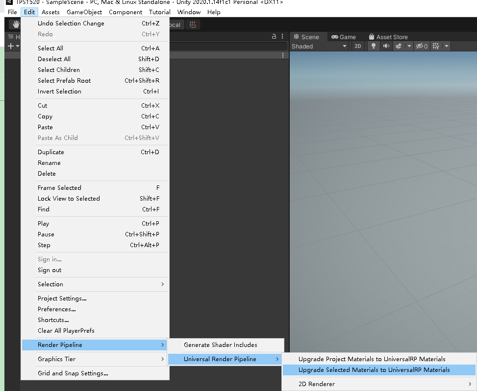 U3D 材质转换为URP渲染_转换为urp材质-CSDN博客