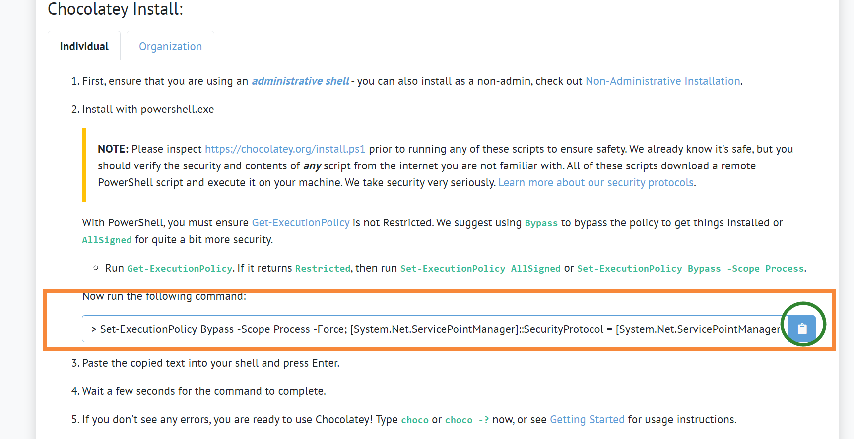 Chocolatey--windows包管理器的下载和使用（超详细）_chocolatey下载-CSDN博客