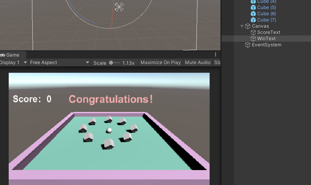 Unity入门之U3D——RollBall（基础）_unity默认plane尺寸-CSDN博客