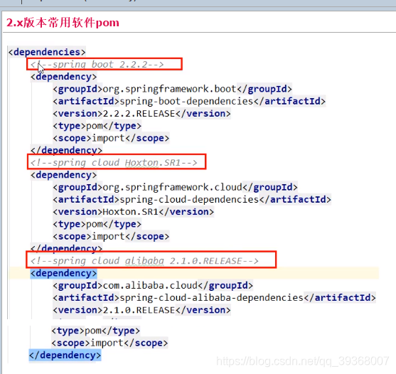 Springcloud 与springboot的依赖关系以及版本的选择 使用高于spring Boot Dependencies版本 Csdn博客