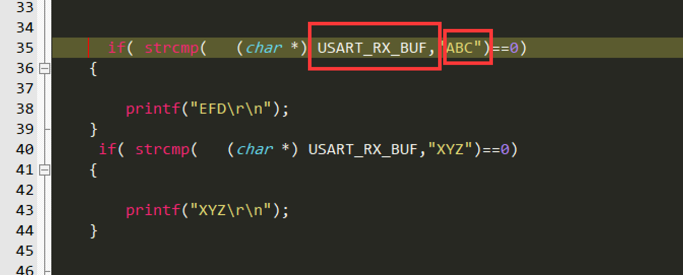 单片机 keil c语言字符比较函数的使用 使用strcmp（）；_strcmp( 串口-CSDN博客