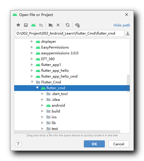 【Flutter】创建 Flutter 项目 ( Android Studio 创建并运行 Flutter 应用 | 命令行创建并运行 ...