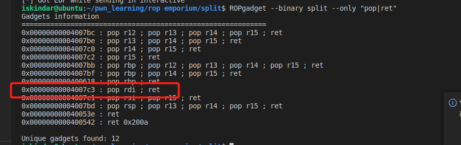 【rop emporium 2020】split_rop链system函数地址是plt-CSDN博客