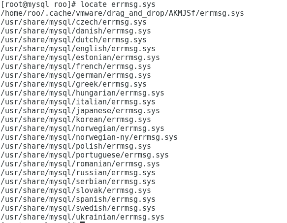 [MySQL系列]异常详细信息_lc-messages-dir-CSDN博客