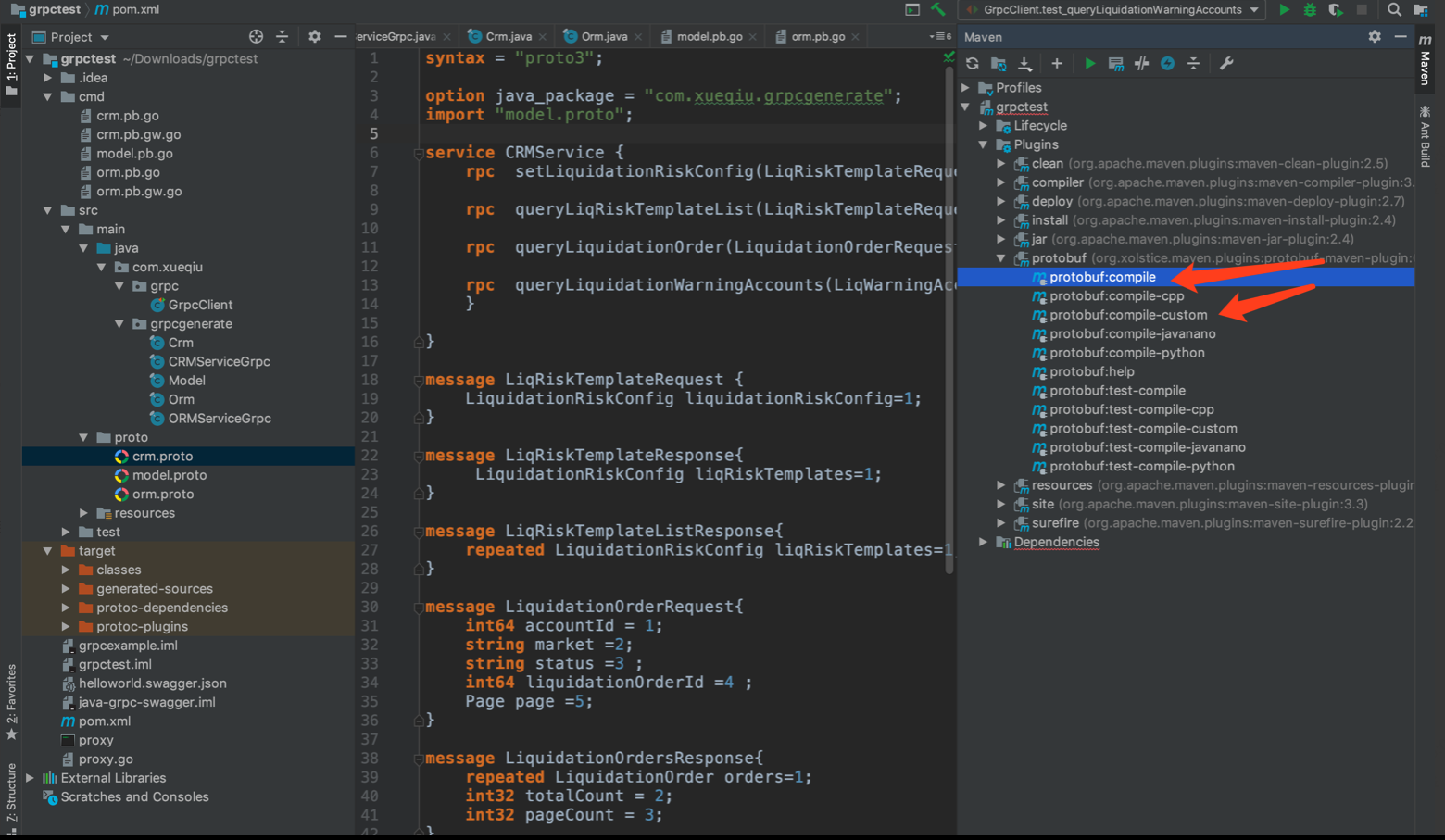 grpc服务接口测试方案与实现_grpc curl-CSDN博客
