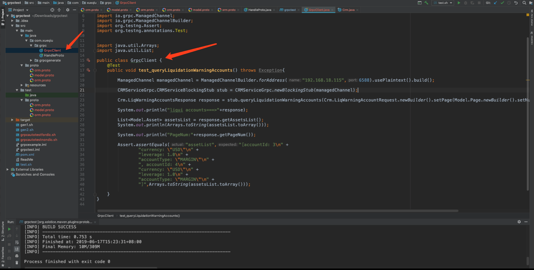 grpc服务接口测试方案与实现_grpc curl-CSDN博客